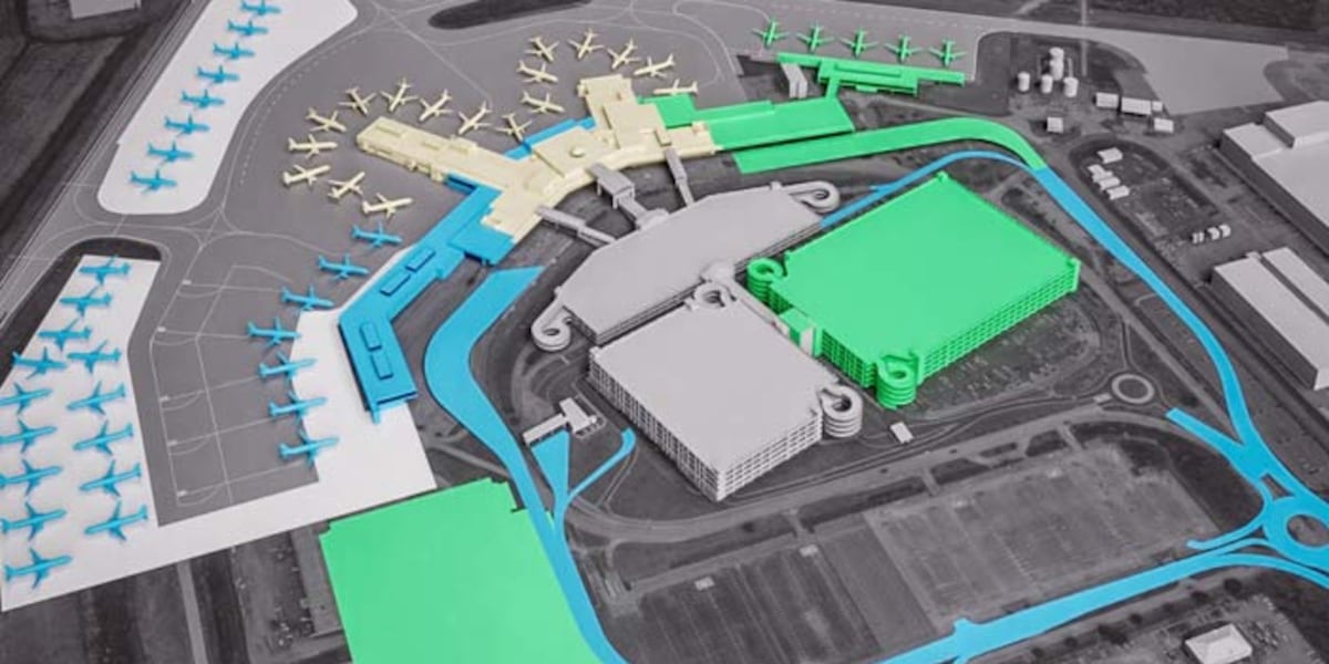 Long-term expansion plan revealed for Charleston International Airport Long-term expansion plan revealed for Charleston International Airport