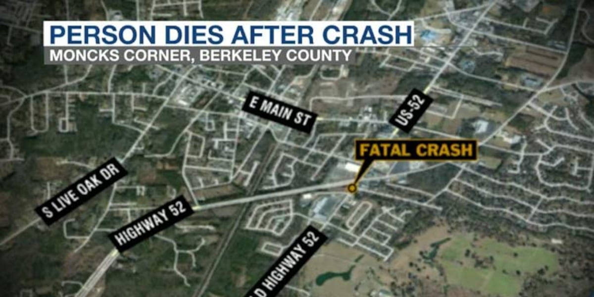 Coroner identifies victim killed in Moncks Corner accident Coroner identifies victim killed in Moncks Corner accident
